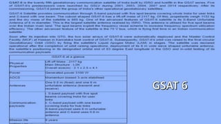 Gsat by rishav ray | PDF