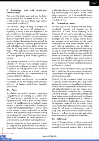 The Internet of Things to 2020 (GSA white paper, October 2015) | PDF
