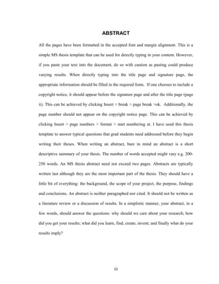 Gsa thesistemplate 091008 | DOC