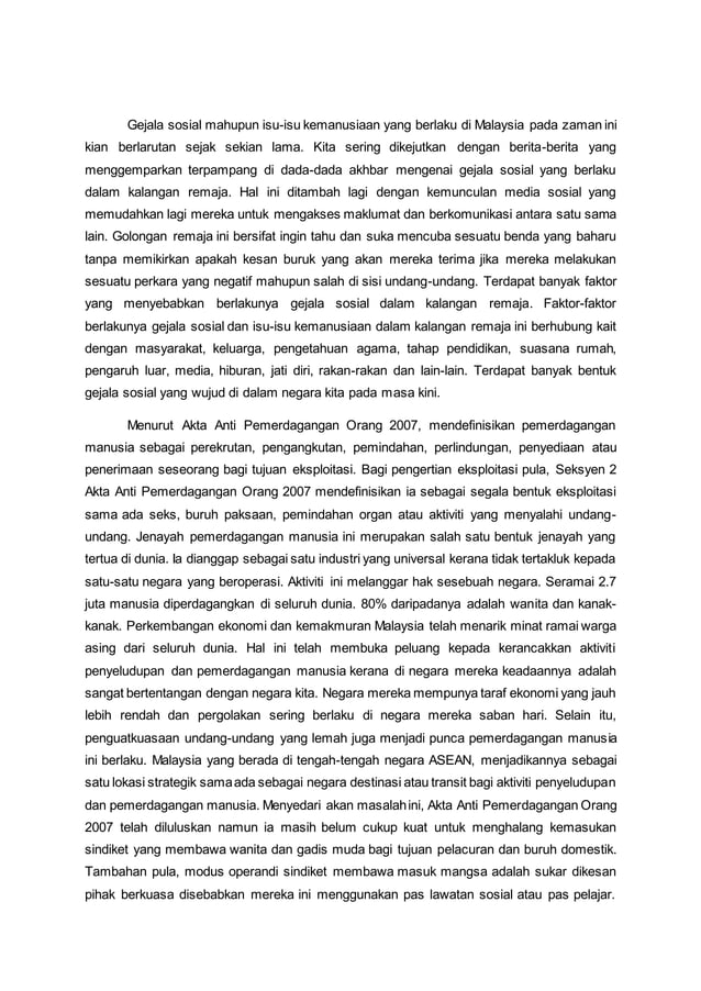 Esei Kesantunan Masyarakat Malaysia (GSB1012) | DOCX