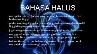 Gsb 1062 ciri2 bahasa | PPT