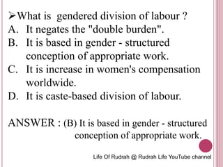 Gender Sensitization Objectives | PPTX