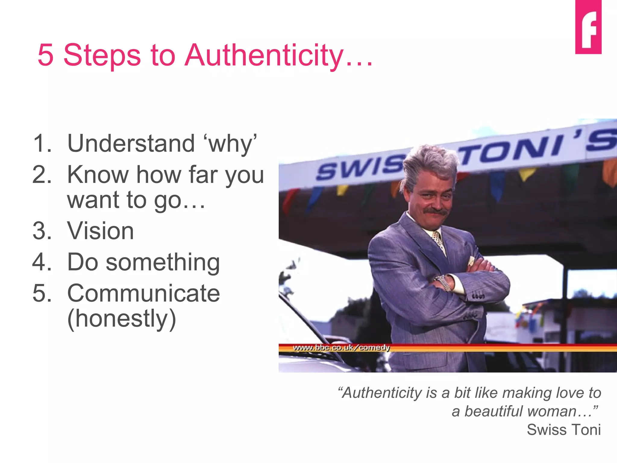 5 Steps to authentic sustainability communications | PPT