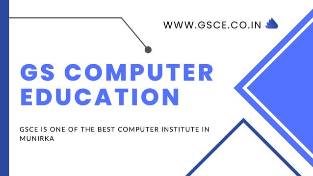 gs computer education | PDF