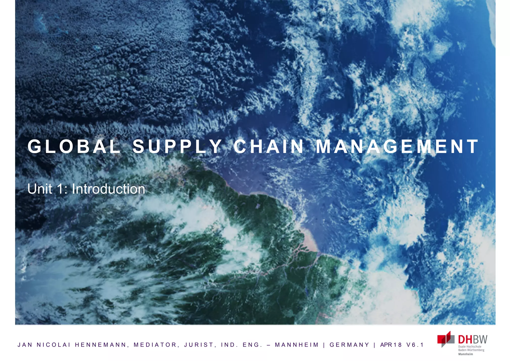Global Supply Chain Management | PDF