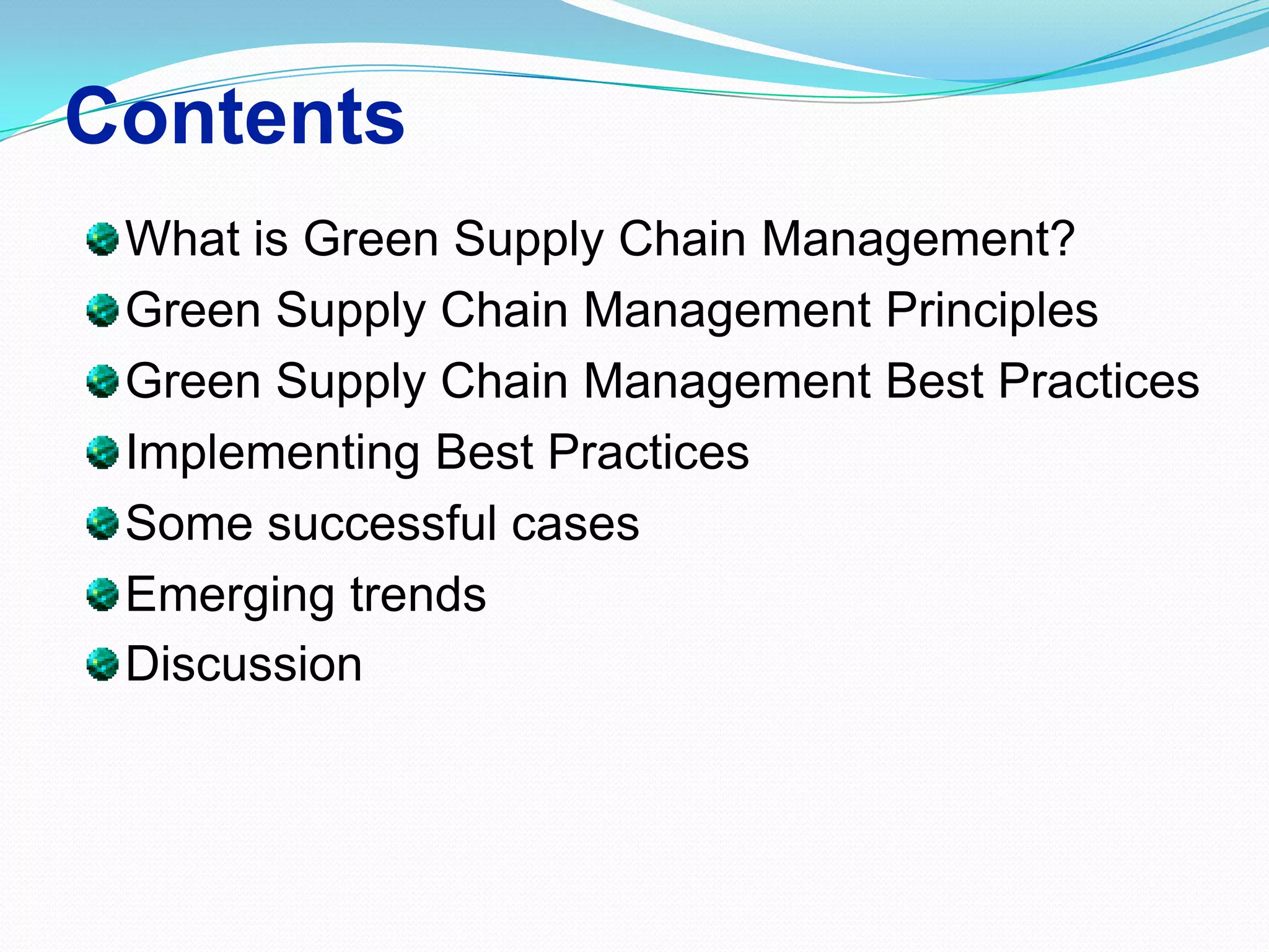 Green Supply Chain Management Practices_Abhijeet Ghadge | PPTX
