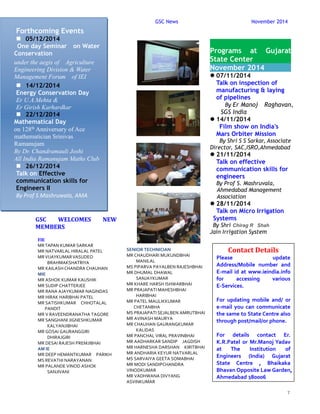 GSC NEWS November 2014 | PDF | Awards Shows | Events