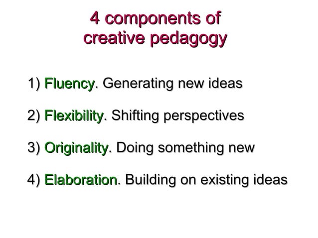 Creative Pedagogy, Language Learning & Technology | PPT