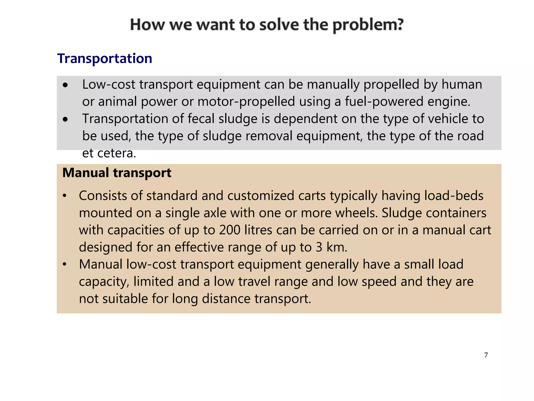 Fecal Sludge Management Challenge in Bidibidi Refugee Settlement | PPTX ...