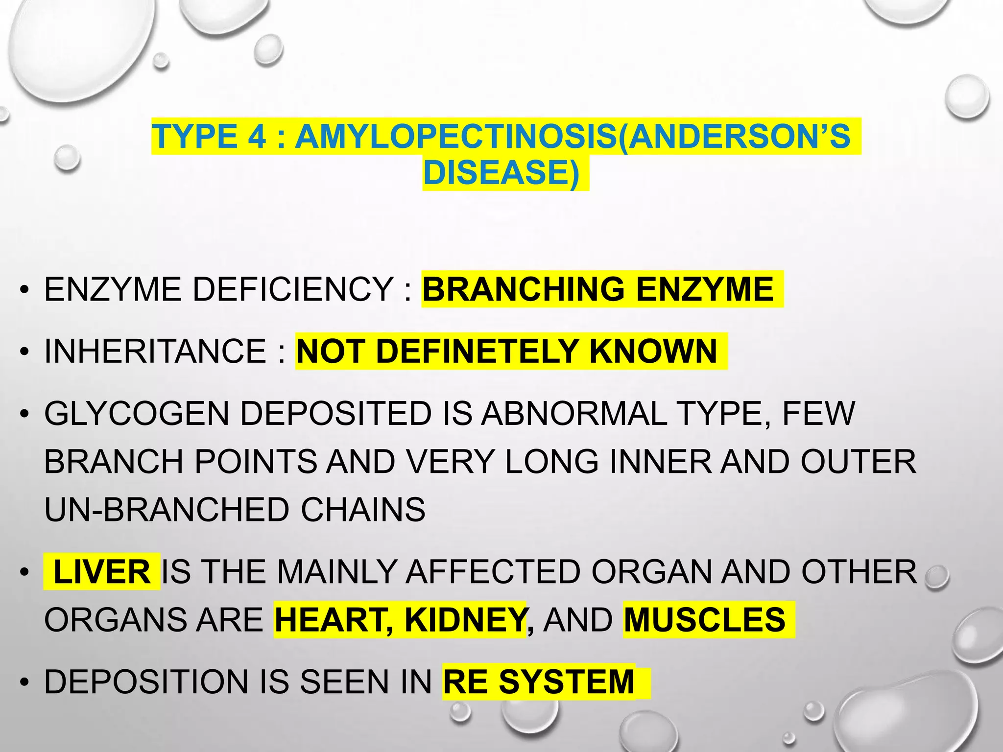 Glycogen storage diseases | PPTX