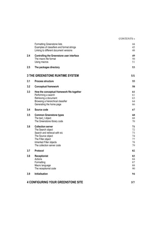 GREENSTONE DIGITAL LIBRARY DEVELOPER’S GUIDE | PDF