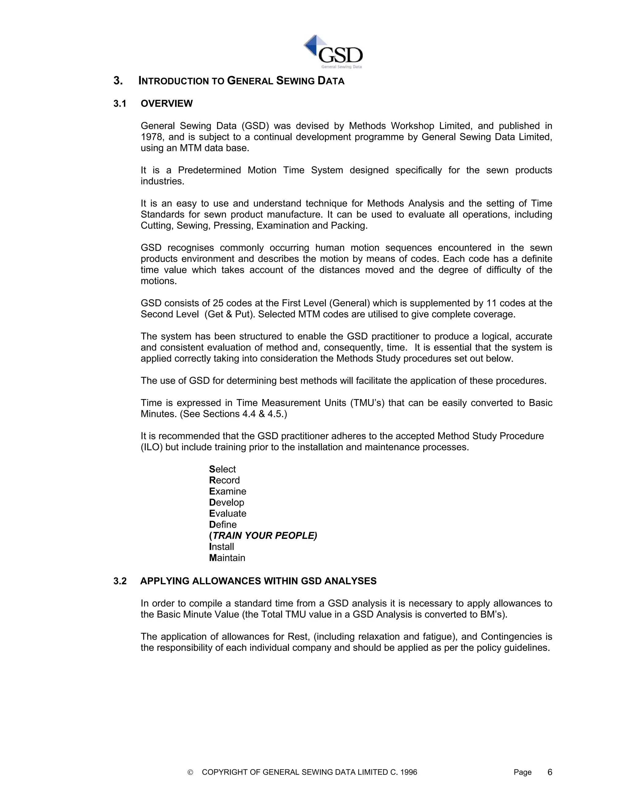 GSD Manual For Students | PDF