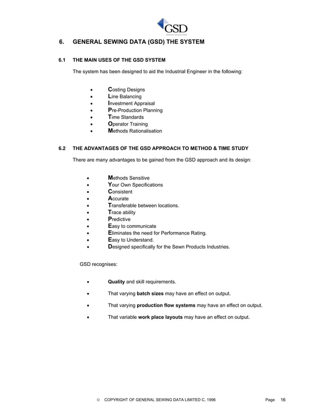 GSD Manual For Students | PDF