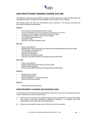 GSD Manual For Students | PDF