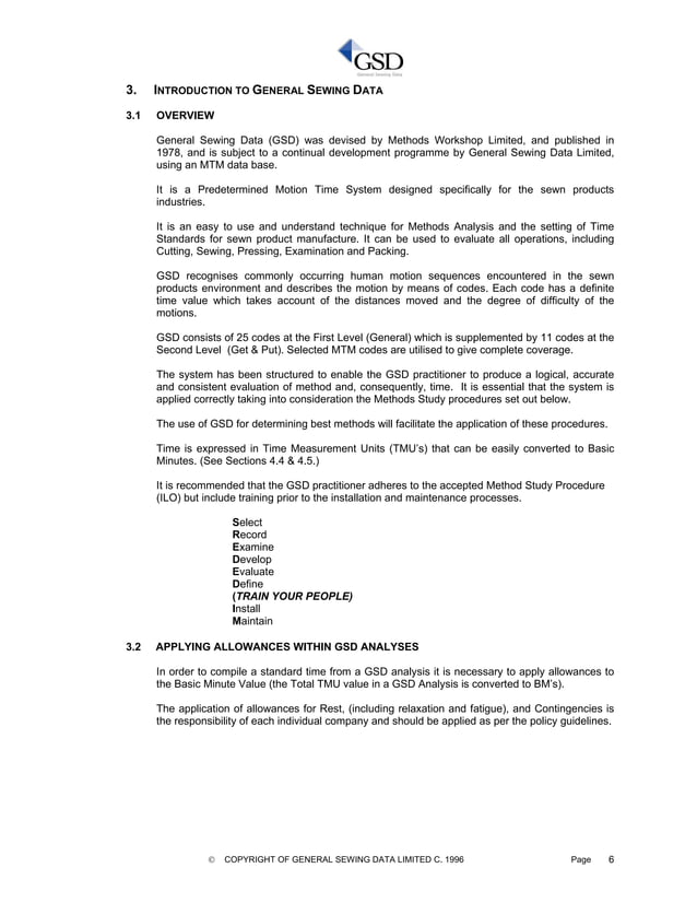 GSD Manual For Students | PDF