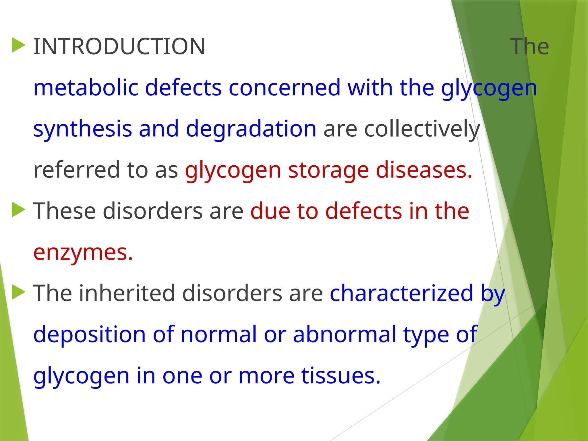GSD NEW one classification , diagnosis & manaement.pptx