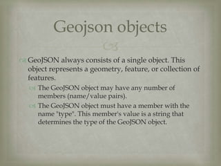 Geojson | PPTX