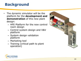 Dynamic Simulation for HFE & Control System Design Validation | PDF ...