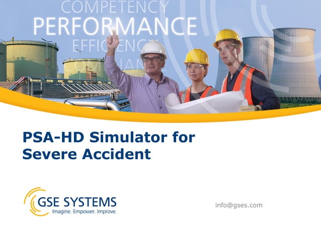 PSA-HD Simulator for Severe Accidents | PPT