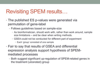 O.M.GSEA - An in-depth introduction to gene-set enrichment analysis | PPTX