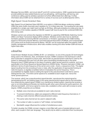 G second generation network | DOCX