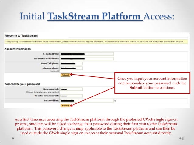 Gsehd student single sign on instructional guide | PPT