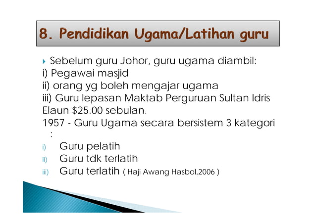Sejarah Persekolahan Ugama di Brunei | PDF