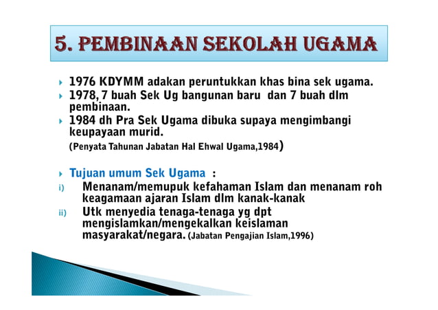 Sejarah Persekolahan Ugama di Brunei | PDF