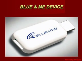 bluetooth and blue and me technology | PPT