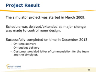 Mochovce Unit 3 & 4 Full-Scope Simulator Project Key Points and ...