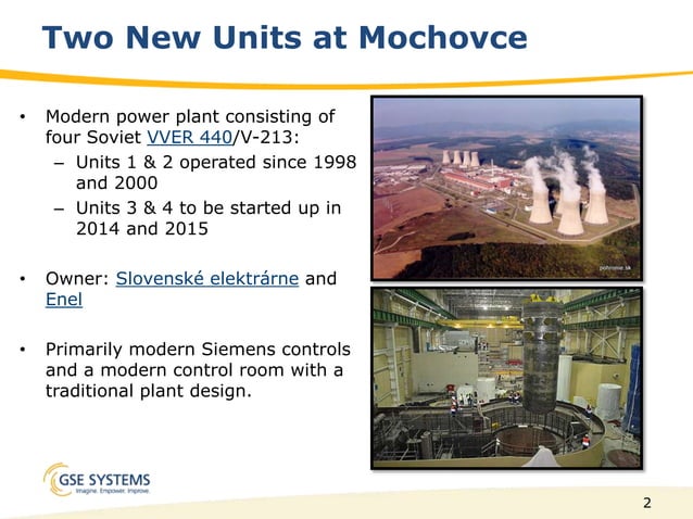 Mochovce Unit 3 & 4 Full-Scope Simulator Project Key Points and ...