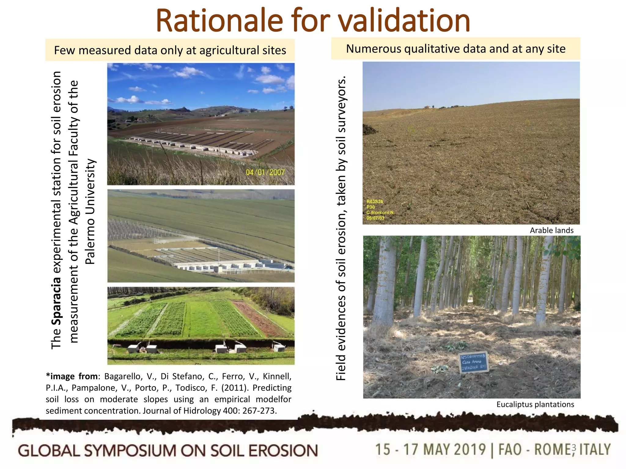 Calibration and validation of an USLE model to map soil erosion by water in the Sicilian Region ...