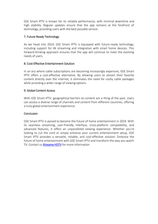 GSE Smart IPTV- The Future of Home Entertainment in 2024.pdf | Home ...