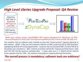 System z Server Upgrade Due Diligence | PPTX