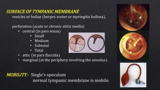 Examination of ear - DR GIRISH S | PPT