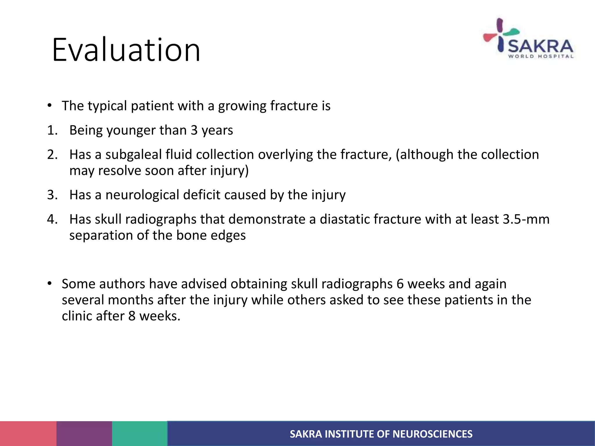 Growing skull fracture | PPTX