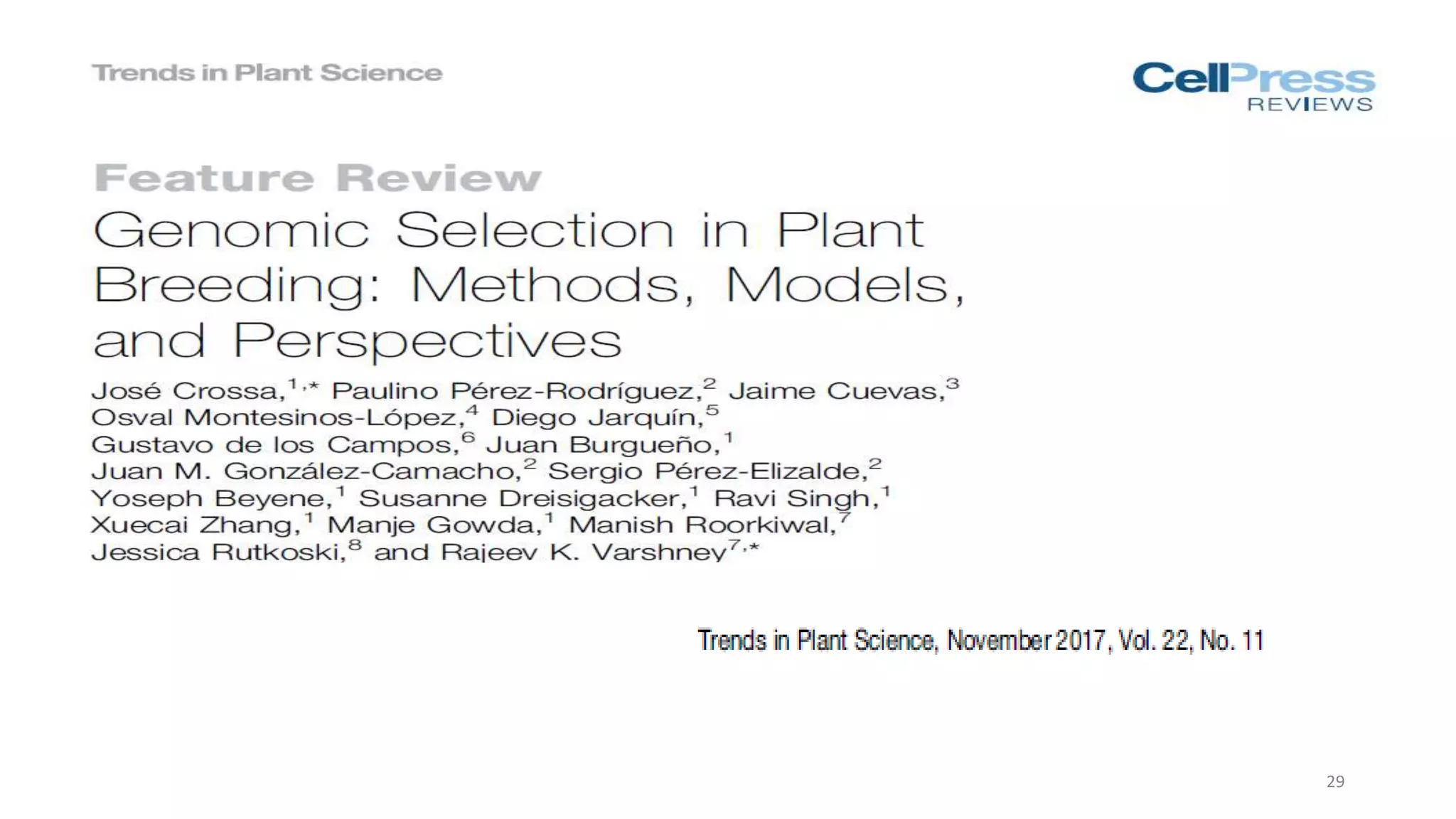 Genomic selection, prediction models, GEBV values, genomic selection in ...