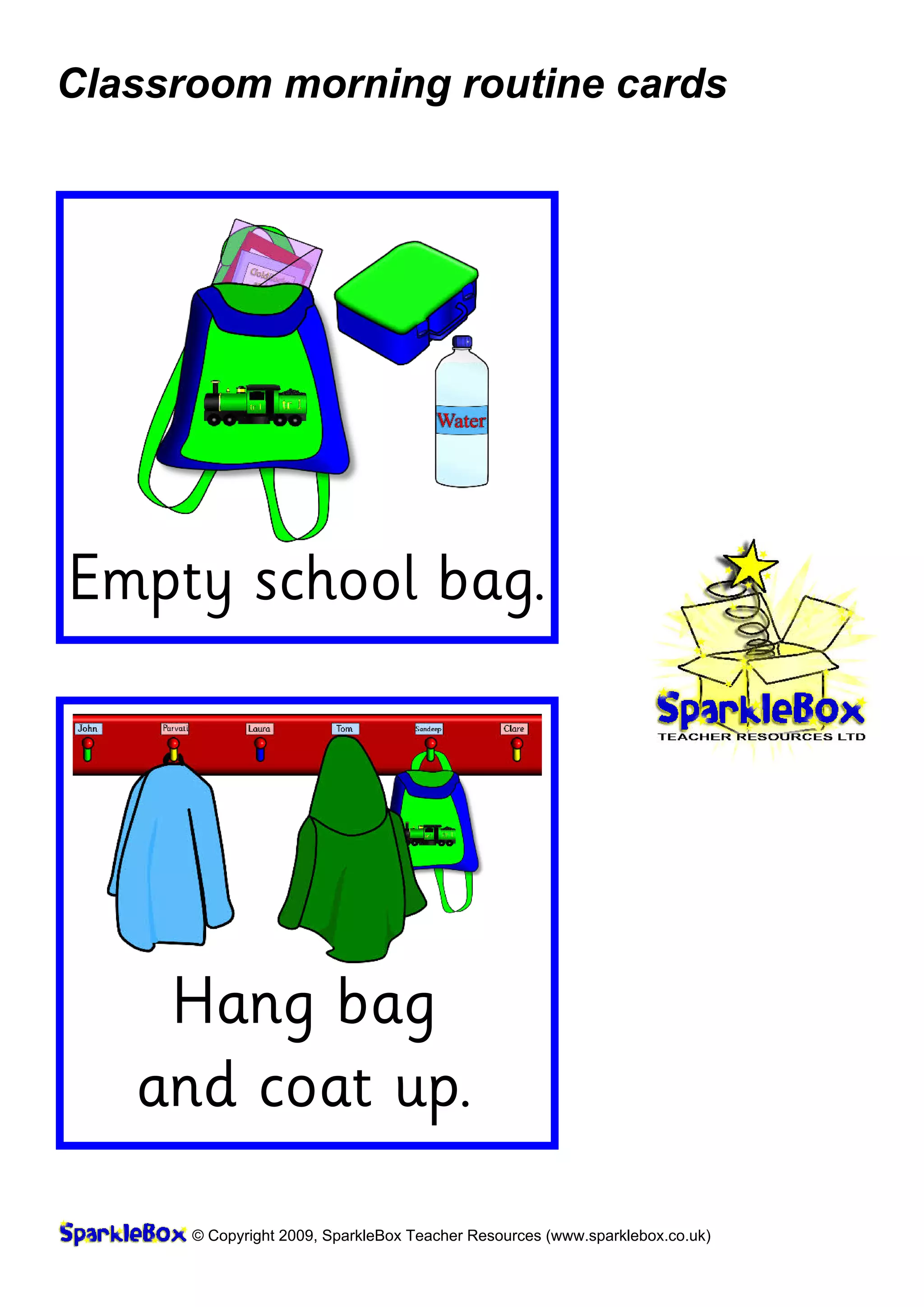 Class routines 2 | PDF