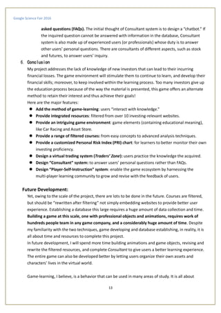 Google Science Fair Proposal | PDF