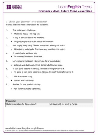 Gs future forms_-_exercises | DOCX