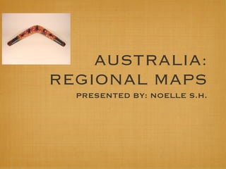 Regions- Australia | KEY
