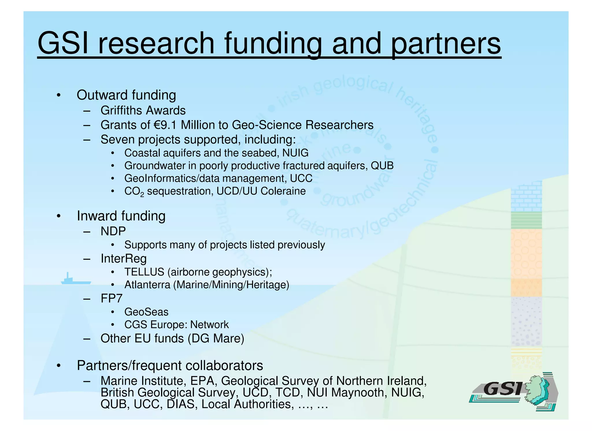 Geological Survey of Ireland: Overview | PDF