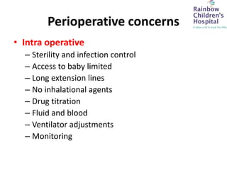 bedside neonatal surgeries | PPTX