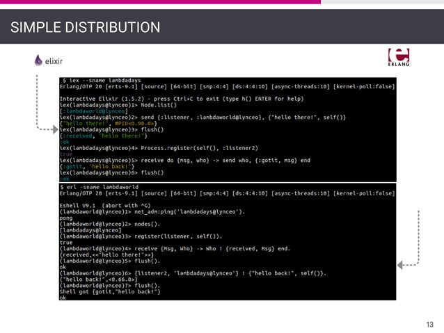 Elixir: the not-so-hidden path to Erlang | PPT