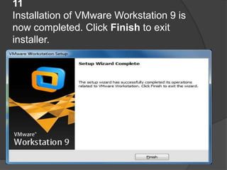 Presentation at VMware Workstation Instalation | PPTX