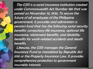 GSIS | PPTX