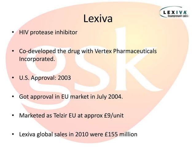 GlaxoSmithKline | PPTX | Pharmaceutical Industry | Industries