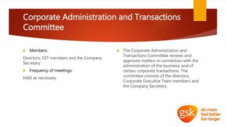 Organization structure of Gsk | PPTX