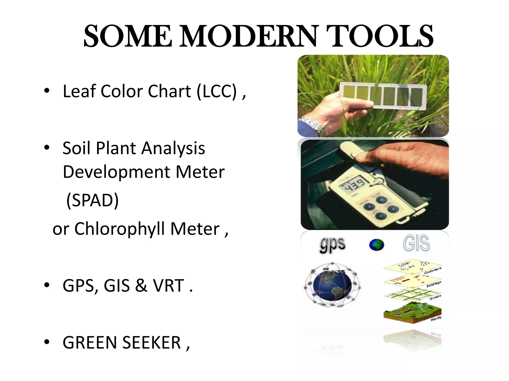GreenSeeker - a modern tool for nitrogen management | PDF