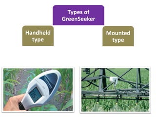 GreenSeeker - a modern tool for nitrogen management | PDF